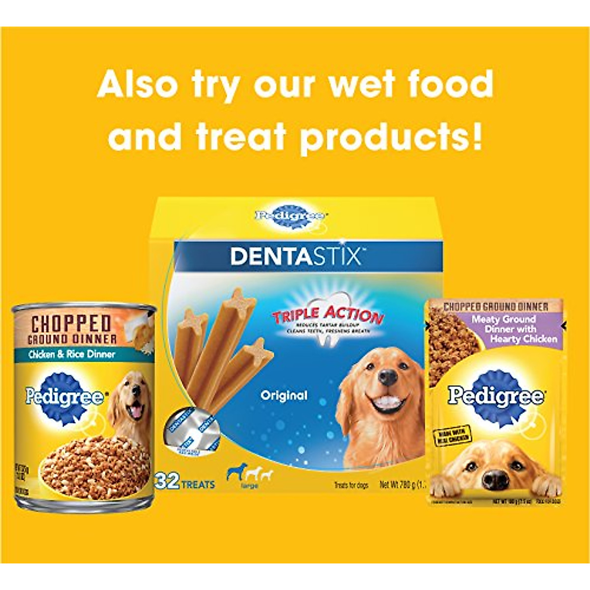 Pedigree Complete Nutrition Adult Dry Dog Food Roasted Chicken, Rice & Vegetable Flavor, 40 Lb. Bag