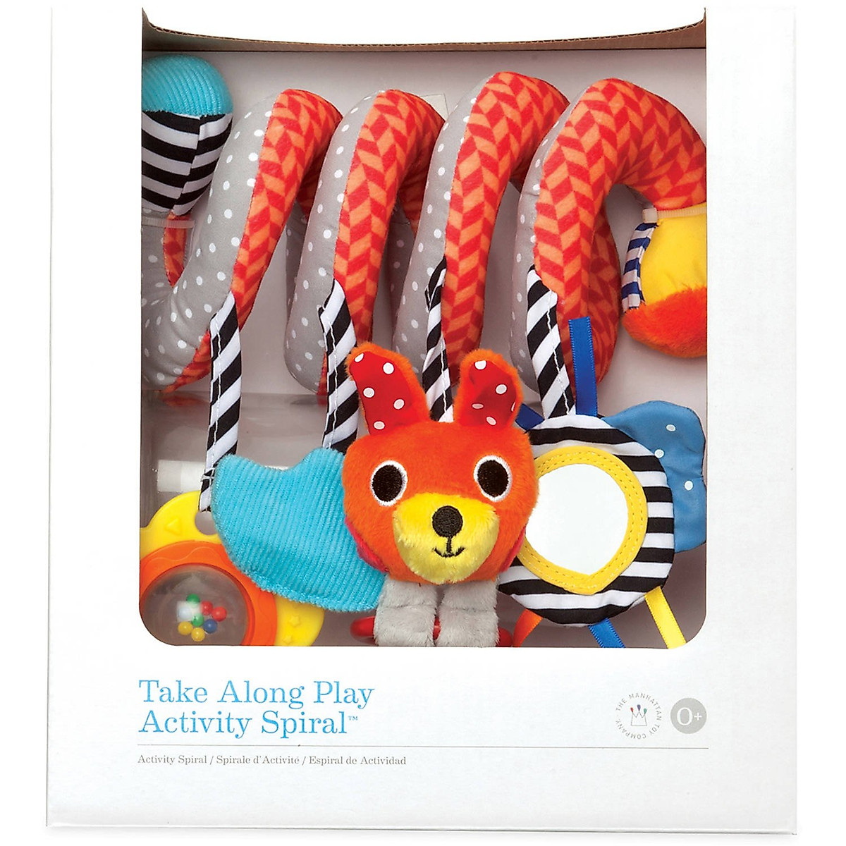 Manhattan Toy Take Along Play Activity Spiral Travel Toy