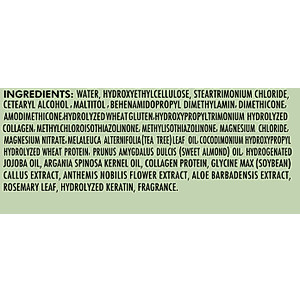 Tea Tree Oil Hair Mask - Conditioner and Deep Moisturizer Treatment for Dry Damaged Hair - With Hydrating Protein for Advanced Repair - Soothing for Itchy Scalps and Dandruff