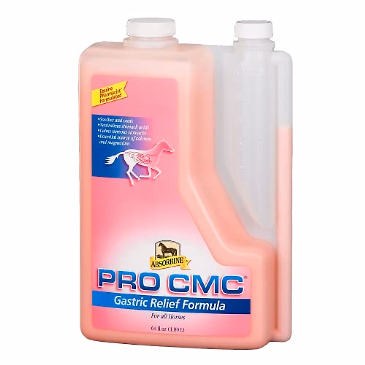 Absorbine PRO CMC Gastric Relief Supplement Solution, 64oz