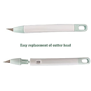 Corey-z Precision Craft Knife Kit, Exacto Knife Set, Carving Hobby Knife, Utility Craft Cutting Tool Coming With 6 Additional Blades For Art, Scrapbooking, Cutter, Stencils, and DIY Projects