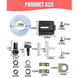 Zlirfy Universal Windshield Washer Bottle,12V Car Windshield Washer Pump Fluid Reservoir Sprayer Kit,Washer Fluid Reservoir Bottle Kit with Pump Jet Button Switch,Replace OEM: 160186