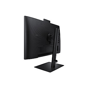 SAMSUNG S40VA Series 24-Inch Computer Monitor, HDMI Monitor, 75Hz Monitor, IPS Monitor, Built-in Webcam, Built-in Speaker & Mic, FreeSync Premium (LS24A400VENXZA) (Renewed)