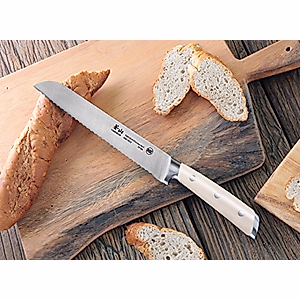 Cangshan S1 Series 59700 German Steel Forged Bread Knife, 8-Inch