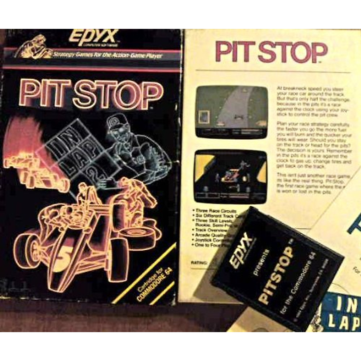 Pitstop - Commodore 64