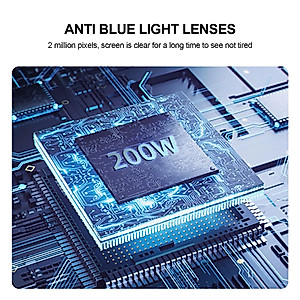 Wireless Digital Microscope, USB Microscope Camera Handheld 800 MAh Battery with Adjustable Stand for Android for iOS for Circuit Board Repair