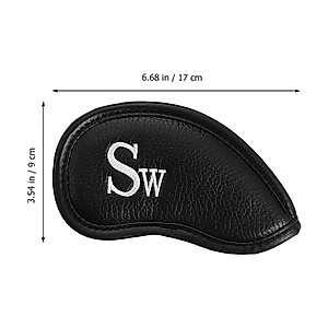 LIOOBO 12pcs Golf Club Cover Cue Protector Golfing Pole Sleeve Professional Rod Caps Golfing Cue Cover Professional Rod Cover Golfing Pole Caps Golfing Cue Supply Golfing Pole Cover