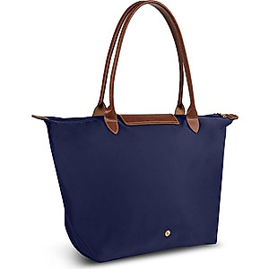 Longchamp Le Pliage Large Folding Tote (Navy)