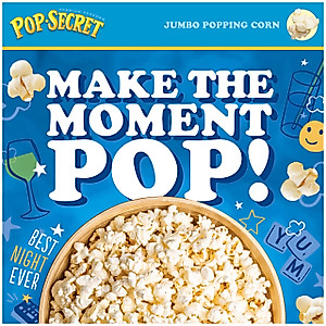 Pop Secret Jumbo Popcorn Kernels, 30 Oz Jar
