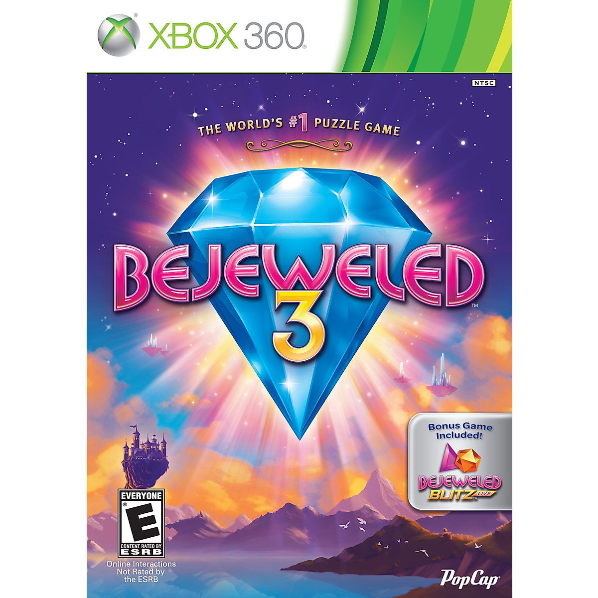 Bejeweled 3 (with Bejeweled Blitz Live) - Xbox 360