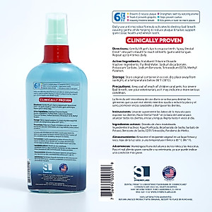 Dental Fresh Oral Spray for Dogs and Cats, Eliminates Bad Breath and Protects Their Teeth & Gums, 4 Fl Oz.