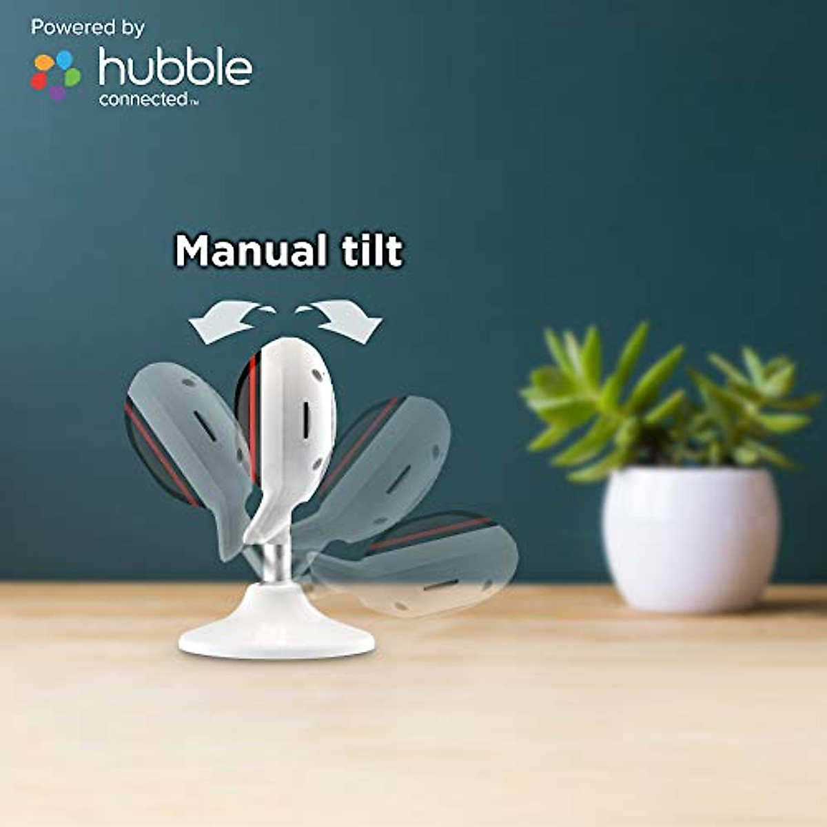 Motorola Focus71 Indoor Security Camera System - Surveillance, Elderly, Pet, Baby Monitor with Two-Way Audio Talk - Mountable Base, 1080p Video, 90-Degree Wide Angle View, Low Light and Night Vision