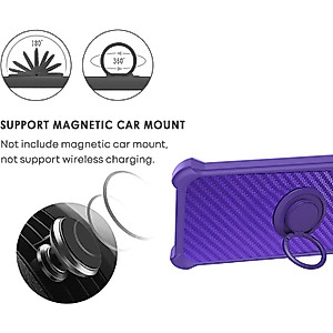 Case for DIALN X65 Case Compatible with DIALN X65 Phone Case Cover [with Tempered Glass Screen Protector][Hard PC + Soft Silicone][Ring Support] TZZH-ZI