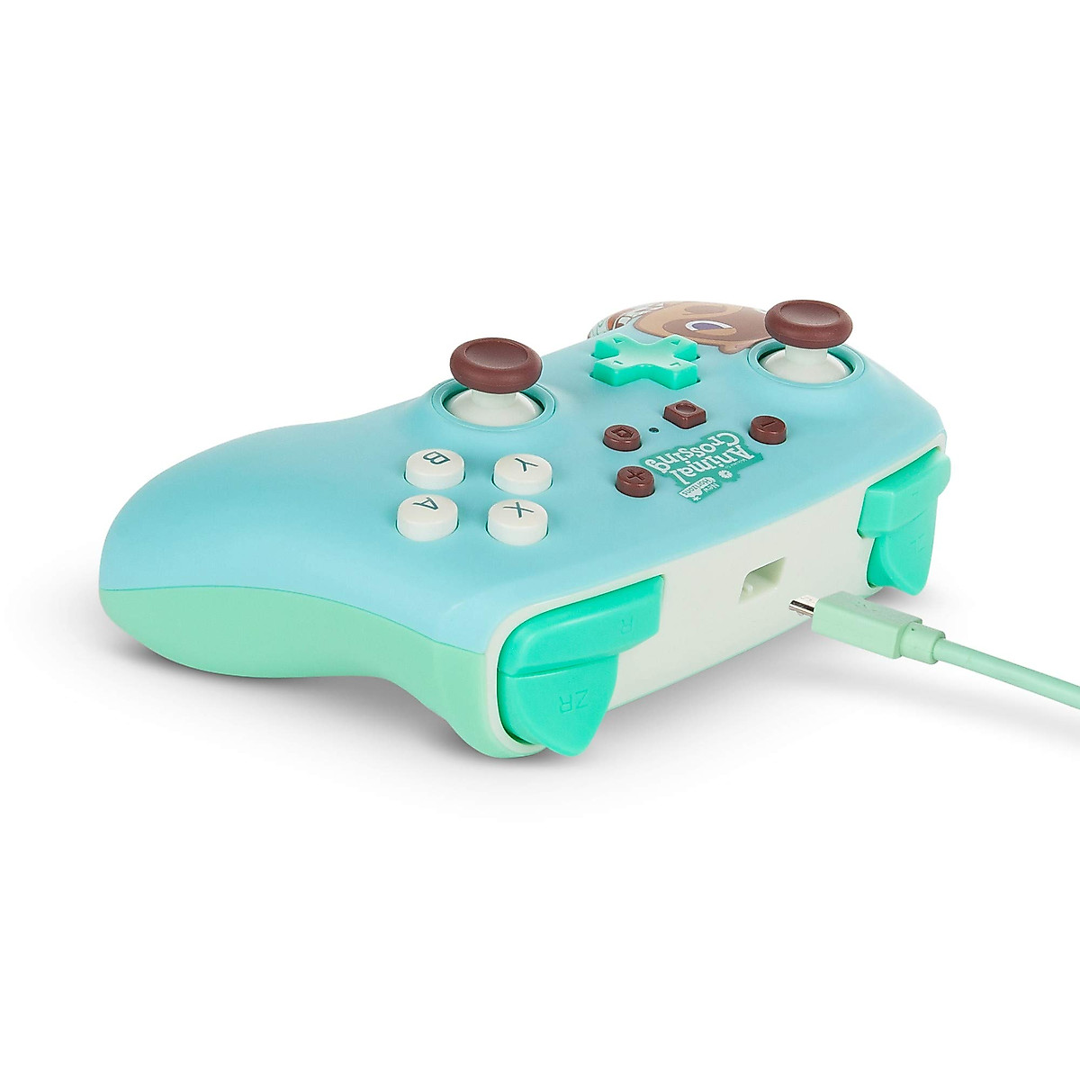 PowerA Enhanced Wired Controller for Nintendo Switch - Animal Crossing: Tom Nook