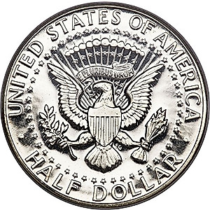 1 Various Mint Marks - 40% Kennedy Half Dollar Date Range-1965-1969 Half Dollar Uncirculated US Mint (1/2) Choice Brilliant Uncirculated