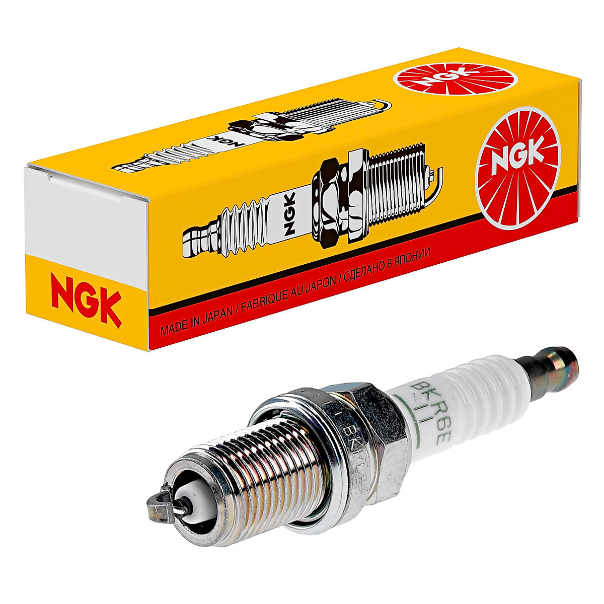 NGK BKR6E-11 Standard Spark Plug, One Size