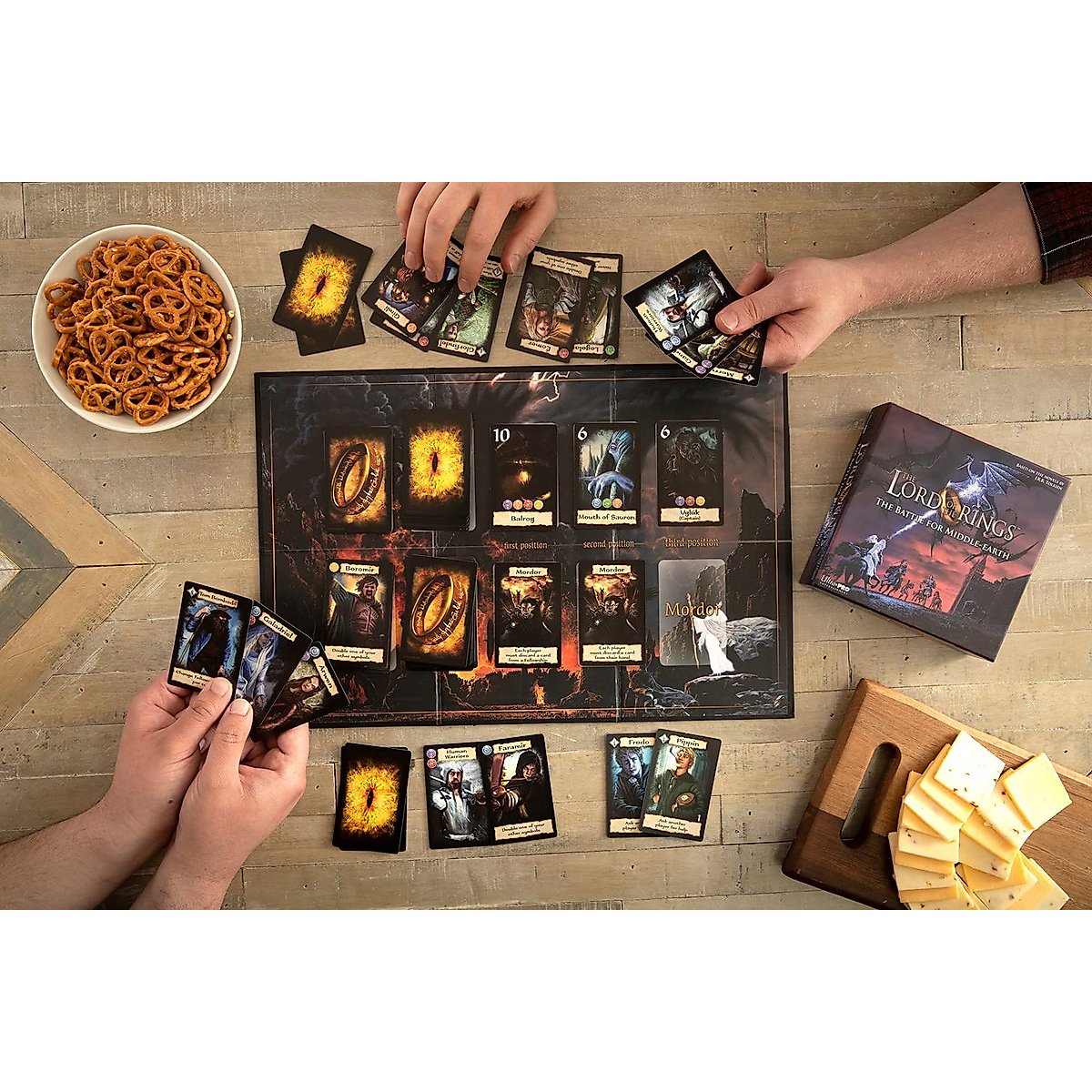 Lord of The Rings Card Game: Battle for Middle Earth - Build Your Fellowship and Defeat Your Enemies, Based on Novels by J.R.R. Tolkien