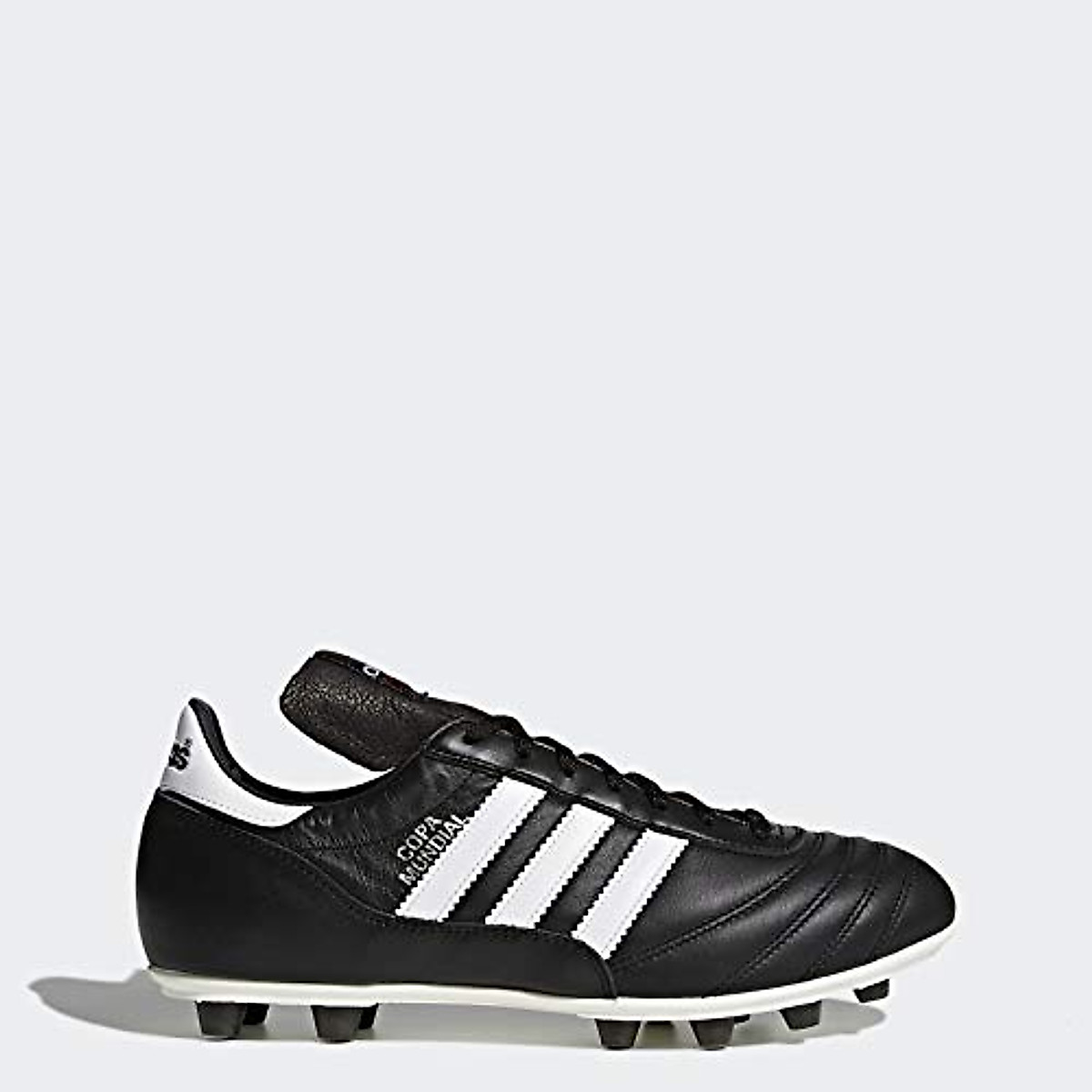 adidas mens Copa Mundial Soccer Shoe , Black/White/Black, 9.5 Women 8.5 Men US