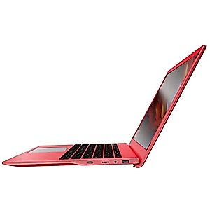 Gateway 15.6 FHD Ultra Slim Notebook in Red Intel Quad Core up to 3.1Ghz 4GB DDR4 128GB SSD Tuned by THX Audio HDMI Cortana Webcam Windows 11 (Renewed)