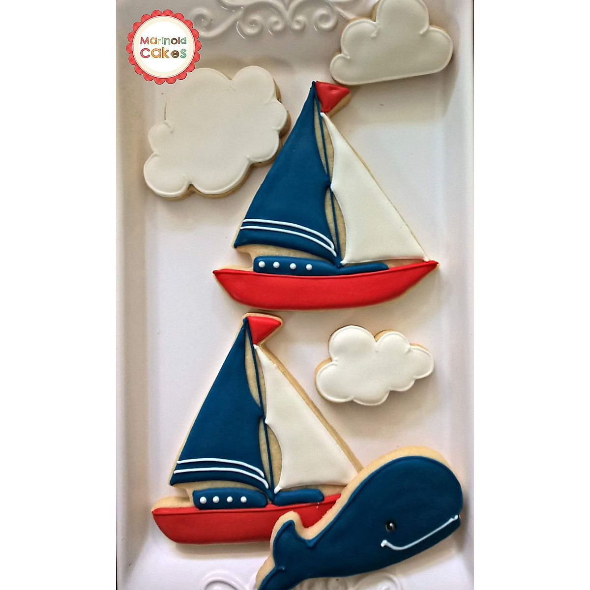 Sailboat 3.5 Inch Cookie Cutter from The Cookie Cutter Shop – Tin Plated Steel Cookie Cutter