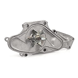 Timing Belt Kit with Water Pump Compatible with 2003-2018 Honda Accord Crosstour Odyssey Pilot Ridgeline MDX RDX RL TL TSX ZDX Saturn Vue 3.0L 3.5L 3.7L Replaces TKH002 TCKWP329 19200-RDV-J01