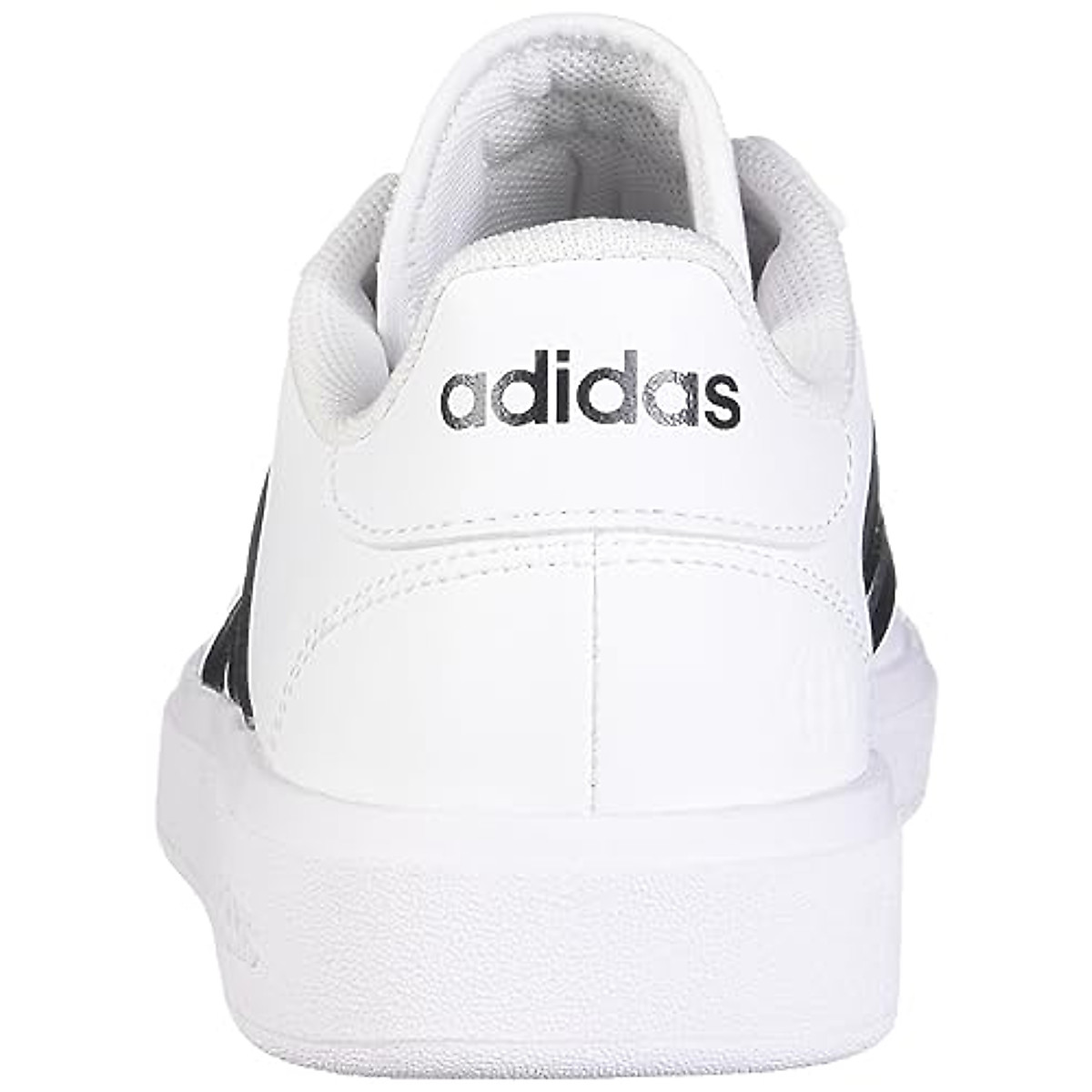 adidas Women's Grand Court Base 2.0 Tennis Shoes, Cloud White-core Black, 8