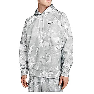 Nike Therma-FIT Men's Pullover Fitness Hoodie (as1, alpha, l, regular, regular, Smoke Gray)
