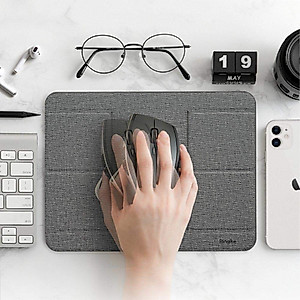 Ringke Folding Stand 2, Portable & Foldable Design Lightweight Anti-Slide Open Space Cooling Two Elevation Adjustments Invisible Laptop Stand for MacBooks, Tablets, Laptops and Notebooks - Gray