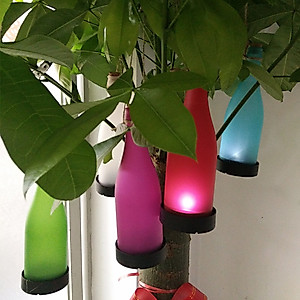 Penfly Solar Powered LED Hanging Bottles Landscape Light for Home Yard Garden Decoration