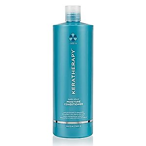 Keratherapy Keratin Infused Moisture Conditioner, 33.8 fl. oz., 1000 ml - Hydrating & Moisturizing Conditioner for Dry Hair with Collagen, Jojoba Oil, & Kerabond Technology