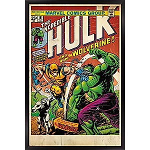Trends International 24X36 Marvel Comics-Wolverine-Cover Wall Poster, 24" x 36", Unframed Version