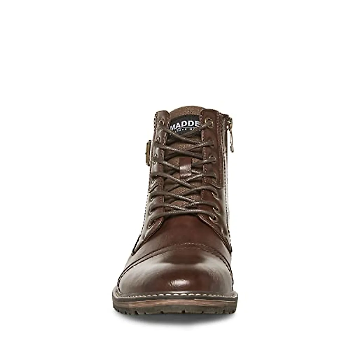 Madden Men's M-TITTAN Combat Boot, Brown, 11