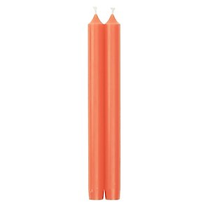 Caspari Coral Duet Candles - 2 Candles Per Package