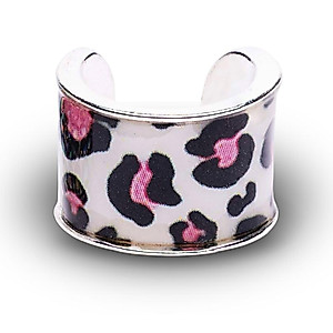 charMED Stethoscope Charm, Pink Leopard