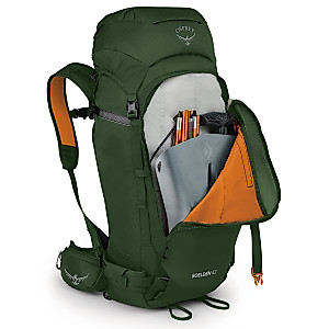 Osprey Soelden 42 Men's Backcountry Ski and Snowboard Backpack, Dustmoss Green