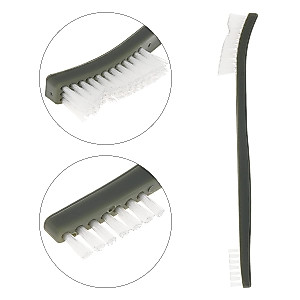 【The Best Deal】OriGlam 3pcs Mini Wire Brush Set, Rust Paint Metal Cleaner, Cleaning Welding Slag and Rust, Handy Steel/Nylon/Brass Brush Set Suitable for Cleaning Paint/Rust/Dirt