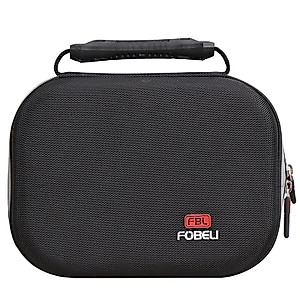 FBLFOBELI Hard Storage Carrying Case Compatible with Walker's Razor Slim/Howard Leight Shooting Ear Protection Electronic Shooting Muffs Earmuff (Case Only)