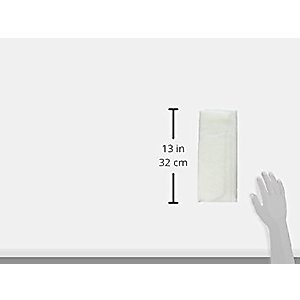 AC Safe EconomyPlus 15 in. W x 24 in. H x 1/4 in. D Polyester Air Conditioner Filter-Total Qty, 1 Count (Pack of 1), Gray|Grey