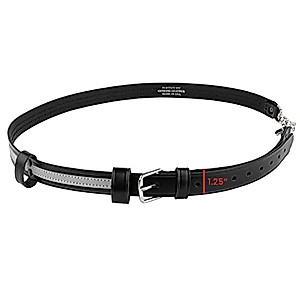 Firefighter Reflective Radio Strap and Holder Leather Bundle Set Includes Radio Holster, Strap, Sway Strap, Cord Keepers Fits for Motorola APX 6000/6000XE/8000/8000XE