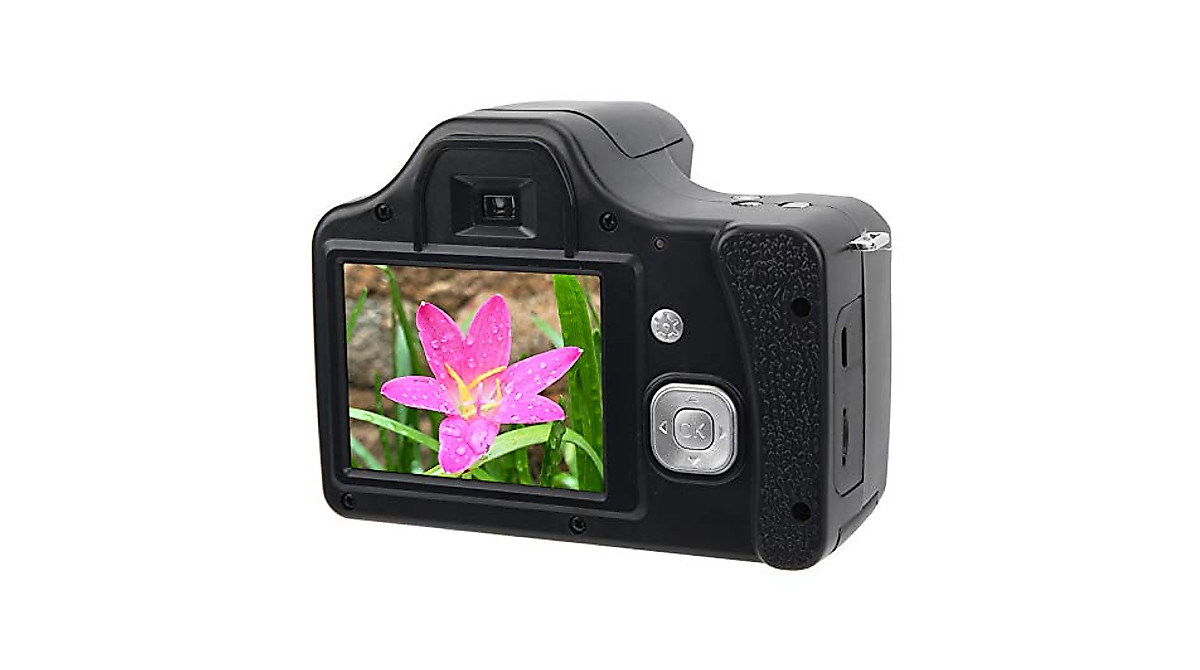 24MP Digital Camera with 18X Zoom - Portable Vlogging Camera for All
