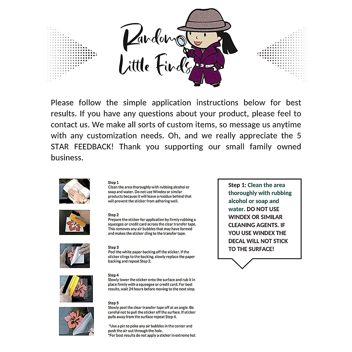 Set of 2 Custom USDOT Decals 2" x 20" US DOT Number Sticker Truck Commercial Van Pick Up Semi Truck Required Decals (BLACK, FONT D)