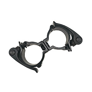 Lighting Truss Swivel coupler Clamp Fit F34 1.88-2 Inch Pipe Heavy Duty Aluminum Alloy 220 LBs for DJ Stage Lighting Quick Release Quick Lock