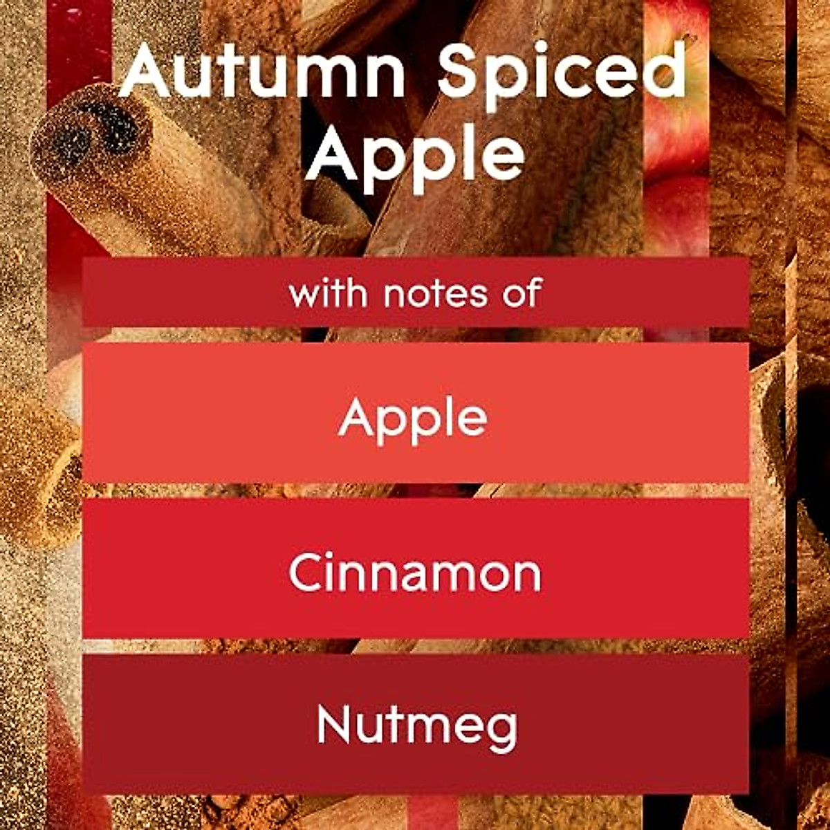 Glade PlugIns Refills Air Freshener, Scented and Essential Oils for Home and Bathroom, Autumn Spiced Apple, Limited Edition Scent, 4.69 Fl Oz, 7 Count