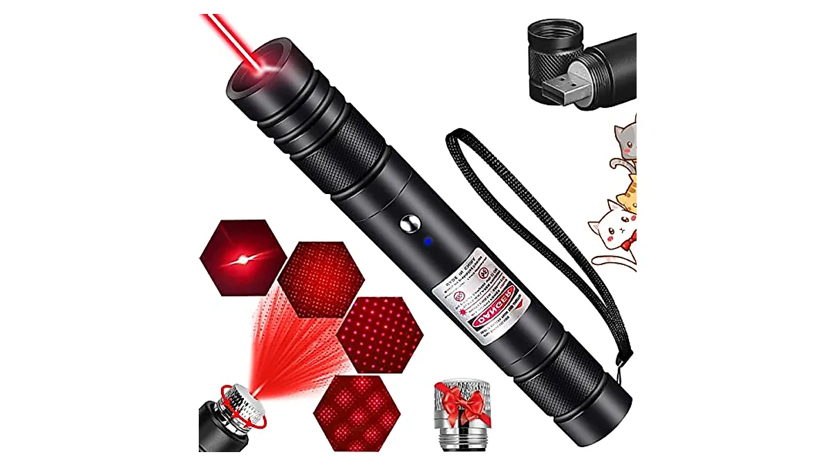 Buy High Power Red Laser Pointer | Long Range & USB Rechargeable