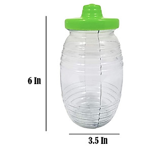 Generic 12 Lt - 16oz vitroleros aguas frescas wstraws 6 pk by Border Merchant