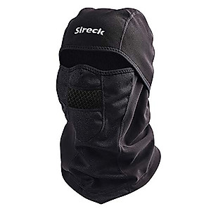 Sireck Cold Weather Balaclava Ski Mask, Water Resistant and Windproof Fleece Thermal Face Mask, Hunting Cycling Motorcycle Neck Warmer Hood Winter Gear for Men Women