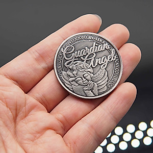 KANGHE Guardian Angel Medal Lucky Coin Good Luck Commemorative Gift