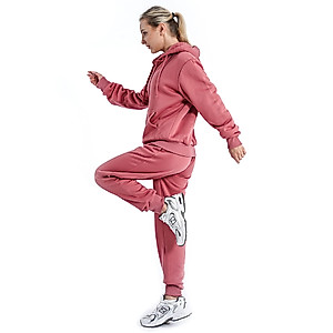 Track Suits for Women Set Sherpa lined Casual 2 Piece Outfits Sweatsuit