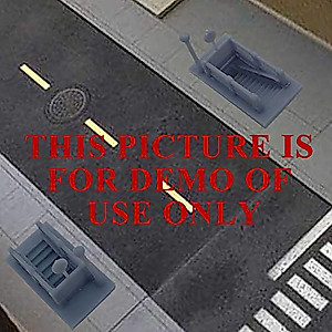 Outland Models Model Railroad City Subway/Underpass Entrance Set 1:160 Scale N