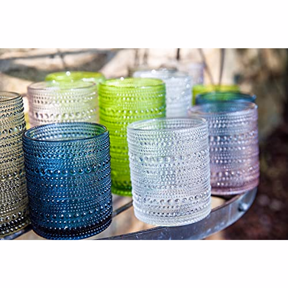 Fortessa D&V Jupiter Double Old Fashion Glass, 10 Ounce, Set of 6, Clear